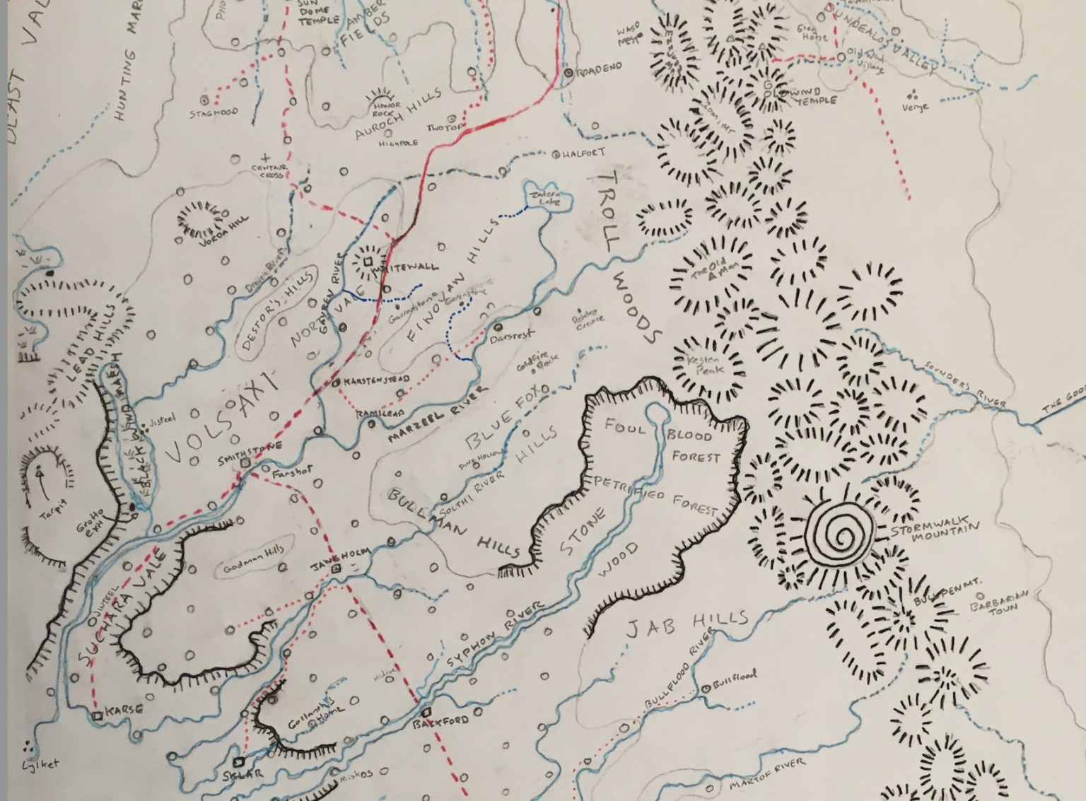 Hendrikiland or “South Sartar” – The Well of Daliath